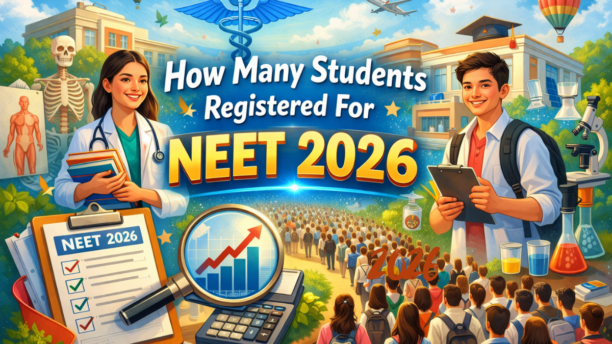 How Many Students Registered For NEET 2026: Gender, Nationality ...