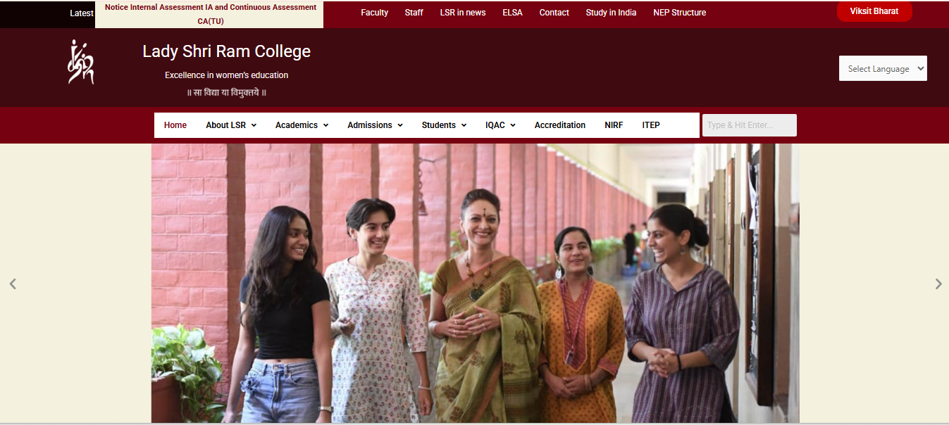 LSR Delhi Admission 2026: CUET UG Dates, Courses, Cut Off & Eligibility